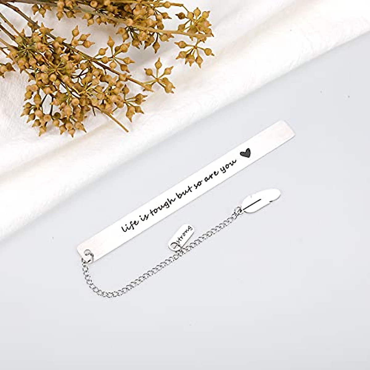 Inspirational Bookmark Gifts for Women Men, Christmas Gift for Son Daughter, Birthday Gift for Best Friend, Graduation Gift for Her Him Boy Girl, Retirement Anniversary Present for Coworker Book Lover