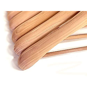 Cedar Elements 12PK Business Suit Wide Coat Hangers