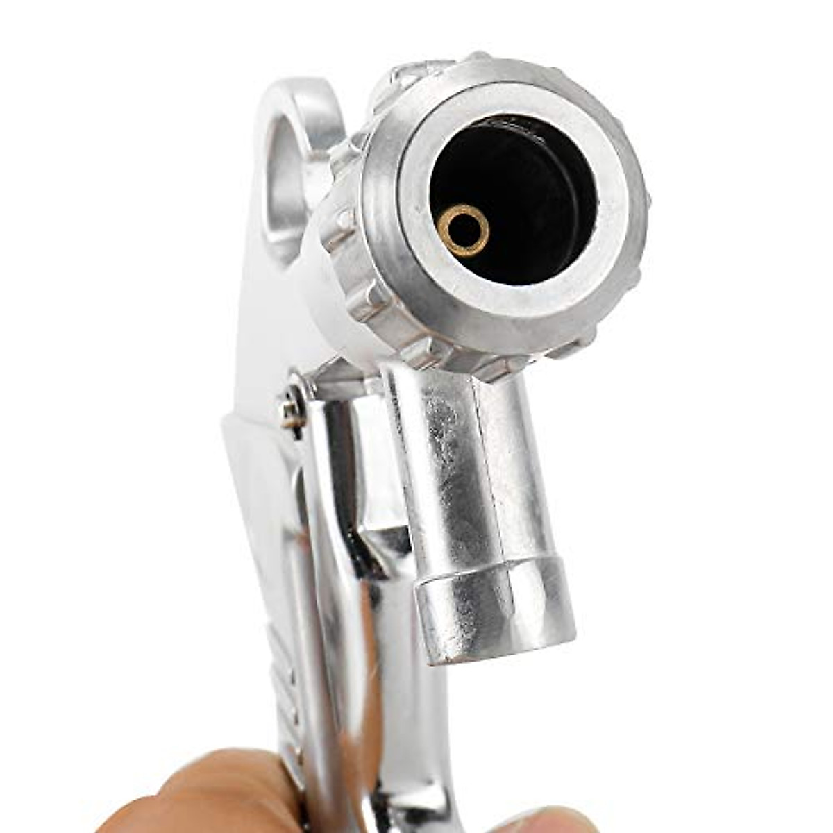 LuckyHigh Sandblaster Tool Kit for Rust Remove, Sand Blasting Air Siphon Feed Gun, Sand Suction Pipe, 4Pcs Ceramic Nozzle Tips 1pc Steel Nozzle