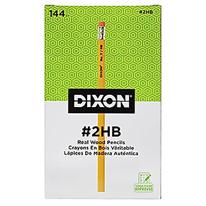 Dixon® Pencils, #2 Soft Lead, Box Of 144