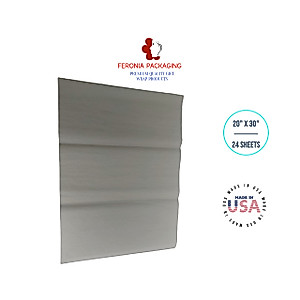 Tapestry Green Tissue Paper Squares, Bulk 24 Sheets, Premium Gift Wrap and Art Supplies for Birthdays, Holidays, or Presents by Feronia packaging, Large 20 Inch x 30 Inch