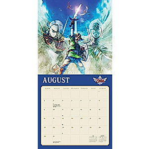 Legend of Zelda 2020 Wall Calendar