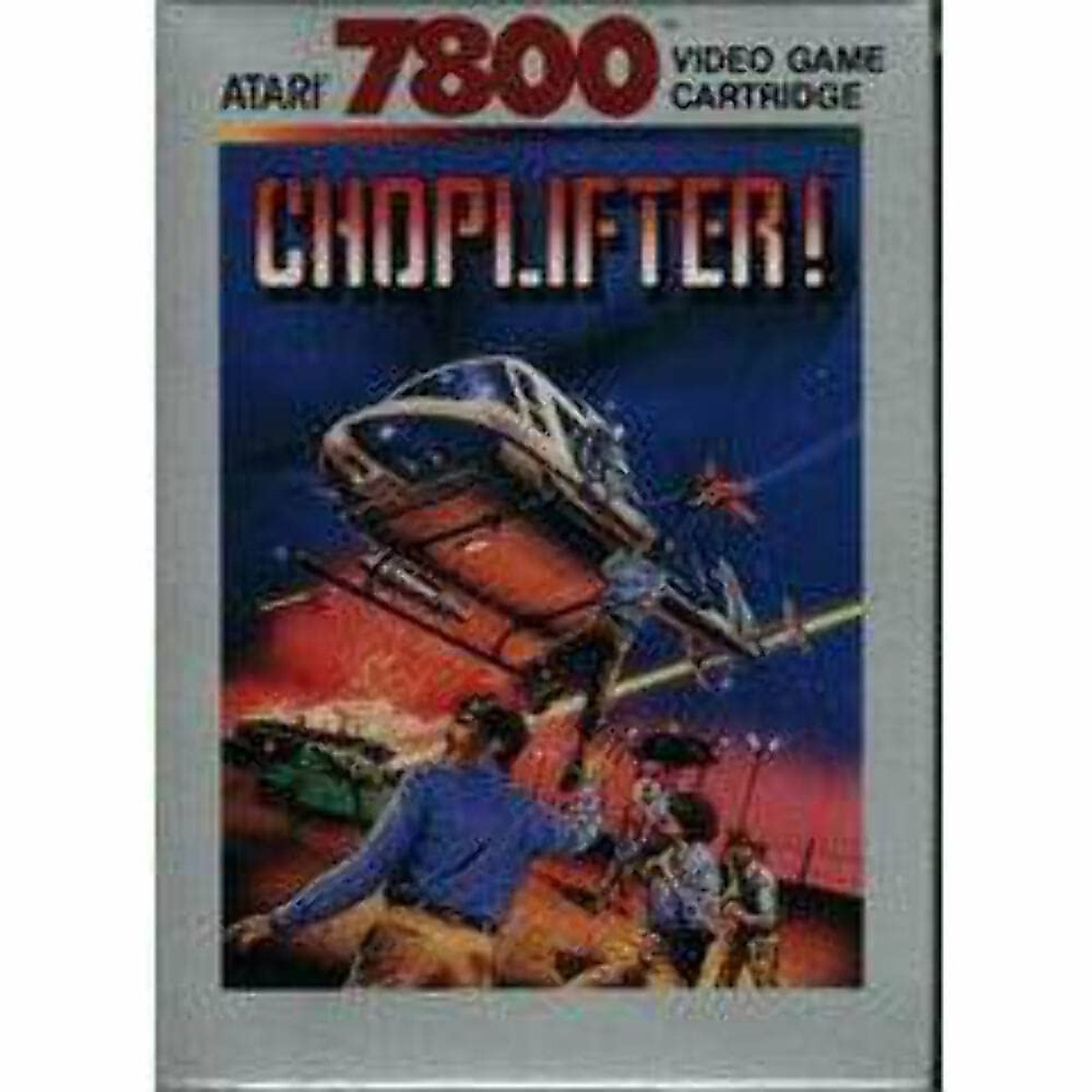 Choplifter! Atari 7800 Video Game Cartridge