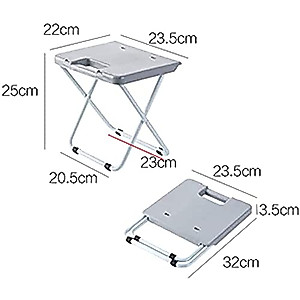 LXDZXY Stools,Portable Foldable Stool, Home Bathroom Shower Chair Outdoor Fold up Lightweight Stools Seat for Kitchen Garden Camping Fishing Travel and Hiking,Transfer Bench Shower Chair for Bathtub