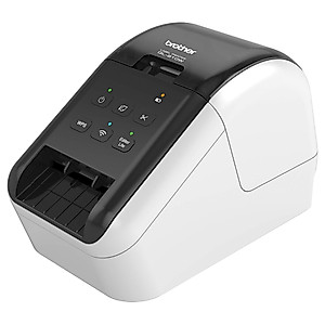 Brother RQL-810W- (QL-810W) Ultra-Fast Label Printer with Wireless Networking White (Renewed)