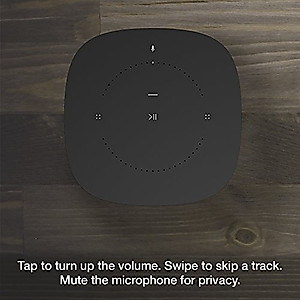 Sonos One (Gen 1) - Voice Controlled Smart Speaker (Black) (Discontinued by manufacturer)