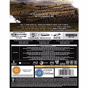 The Lord of the Rings: The Motion Picture Trilogy: Theatrical and Extended Collection [4K UHD]