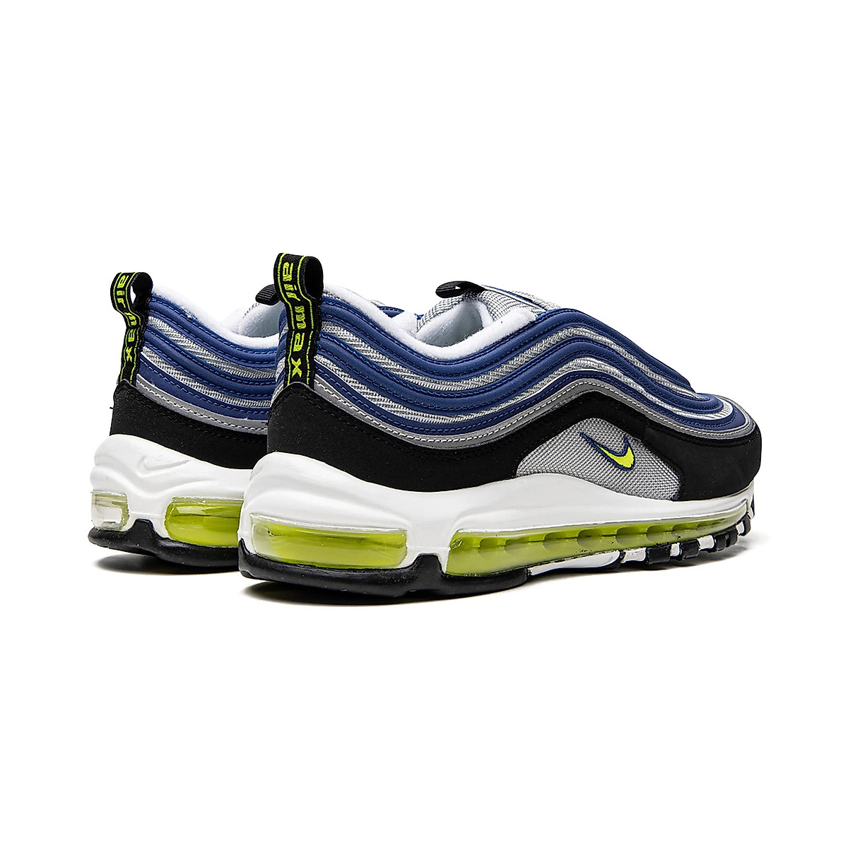 Nike Womens Air Max 97 OG DQ9131 400 Atlantic Blue Voltage Yellow - Size 7W