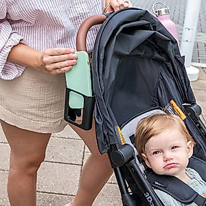 Summer by Ingenuity 3Dquickclose CS+ Compact Fold Stroller, Car-Seat Compatible, Lightweight Stroller with Oversized Canopy, Extra-Large Storage