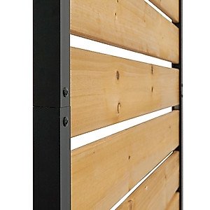 Enclo Privacy Screens EC18022 5ft H x 3.2ft W Concord Wood Outdoor Privacy Fence Screen, Perfect to Hide Trash Cans (1-Panel)