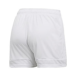 adidas Women's Tastigo 19 Shorts, White/White, Large