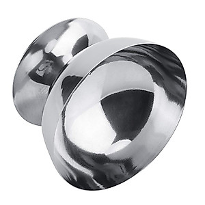 Wallfire Stainless Steel Ice Cream Cups Serving Dessert Dish Bowls Large Capacity 200ml Round Yogurt Cup Dessert Bowl Suited For, Snacks, Cereal, Salad Fruit Pudding (Short)