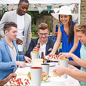 Lamosi 300 Pack 8 OZ Paper Cups, Disposable Coffee Cups, Paper Coffee Cups 8 oz, Hot/Cold Beverage Drinking Cups for Water Juice or Tea, Perfect for Office Party Home Travel