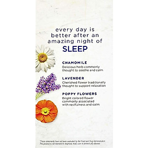 Bigelow Benefits Sleep Chamomile & Lavender Herbal Tea 18 Tea Bags (Pack of 2)