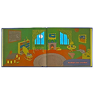 Graphic Image Goodnight Moon Classic Book Handbound Genuine Calfskin Luxury Leather