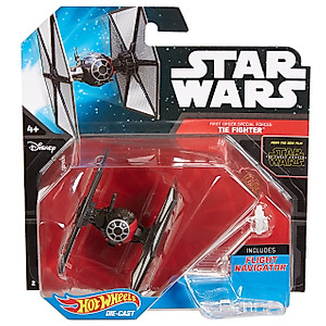 Hot Wheels Star Wars Starship First Order Special Forces TIE Fighter Vehicle