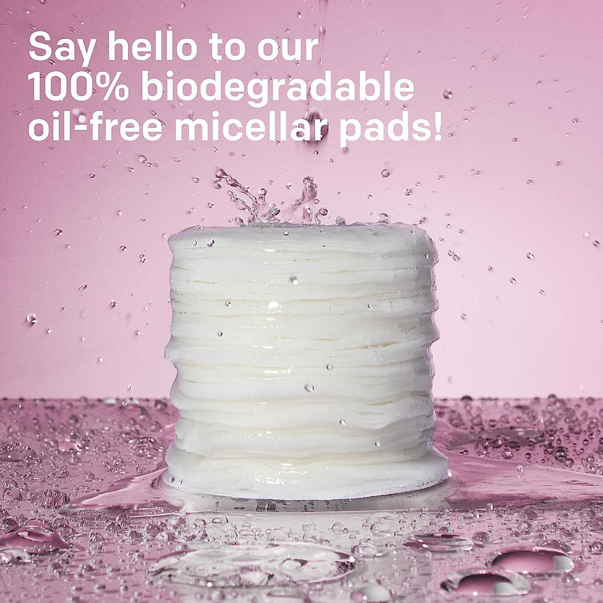 Almay Biodegradable Makeup Remover Pads, Micellar Gentle, Hypoallergenic, Fragrance-Free, Dermatologist & Ophthalmologist Tested, 120 Count