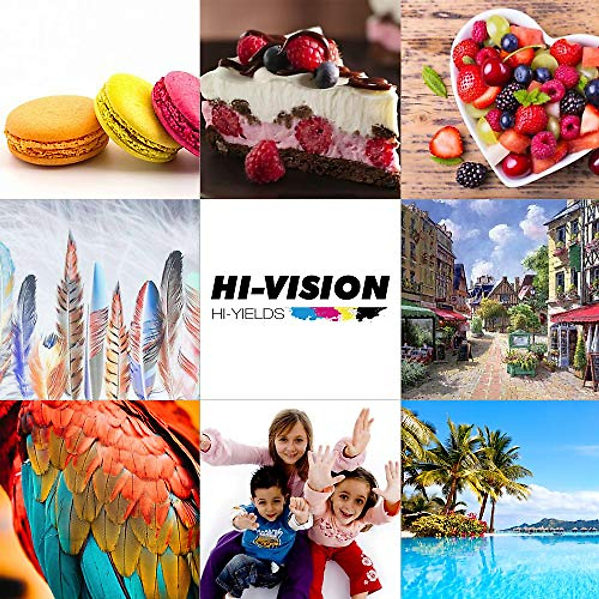 HI-VISION HI-YIELDS Compatible B2375, 593-BBBJ, 8PTH4 (2 Pack) Black 10,000 Page Each Toner Cartridge Replacement for B2375dnf, B2375dfw Multifunction Printers