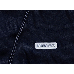 Reebok Speedwick Womens Athletic Fitted Tee (X-Large, Navy)