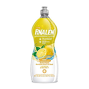 PINALEN Dishwashing Liquid Lemon Energy, 25.3 fl. oz., 1.78 pounds (2412)