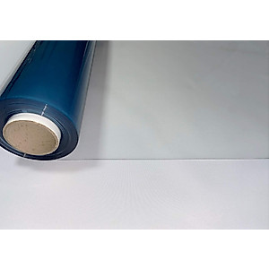 Clear Marine Vinyl 20 Gauge Double Polished 54 Inches Wide by 5 Yards