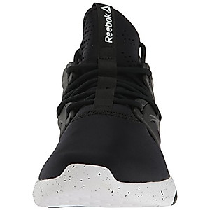 Reebok Women's Hayasu Dance Shoe, Black/White, 6 M US