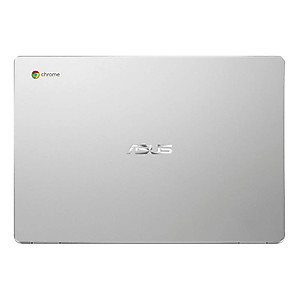 ASUS 2020 Chromebook 15.6 Inch Non-Touch Laptop, Intel Celeron N3350 up to 2.4 GHz, 4GB LPDDR4 RAM, 64GB eMMC, WiFi, Bluetooth, Webcam, Silver, Chrome OS + NexiGo 32GB MicroSD Card Bundle