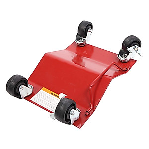 3" Auto Dolly Wheel Dolly New Car Dollies Wheel Tire 12 x 16" Repair Slide Red Total 4000 Lbs - 1000 Lbs Each Set of 4