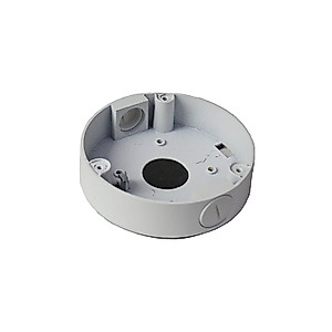 KENUCO Junction Box/Mounting Base Hik-compatible Turret Camera DS-2CD23x2 (10 Pack, White)
