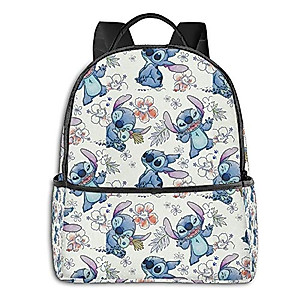 Anime Backpack, Fashion Laptop, Casual Travel Pack, Suitable for Women Men College School Student and Businessn