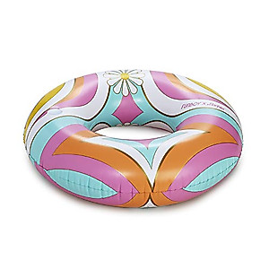 FUNBOY & Malibu Barbie Luxury Inflatable Summer Tube Float - Water Inflatable with Cup Holder Medium