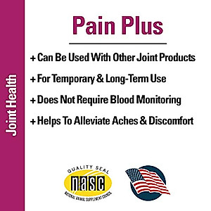 Vet Classics Pain Plus Extra Strength Health Supplement for Dogs - 120 Chewable Tablets