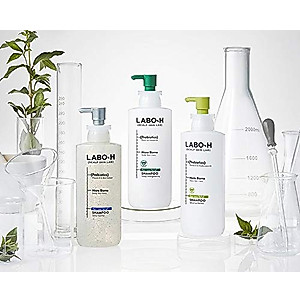 LABO-H Probiotics Hair Loss Symptom Relief Scalp Skin Care Kit, Shampoo Scalp Strengthening 400ml / 13.5 fl oz + Probiotics Hair Loss Symptom Relief Scalp Strengthening Treatment 200ml / 6.8 fl oz