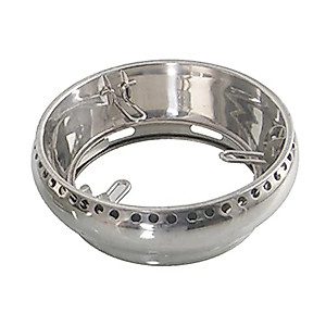 Milageto Windproof Design Gas Stove Rack Cookware Parts Stainless Steel Cooking Pan Stand Stoves Hob Covers Wok Rack Pans Support Rack for Kitchen, Double Layer S