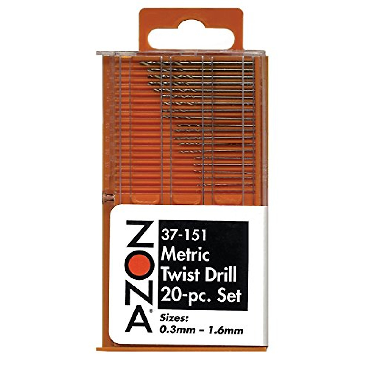 Zona 37-151 High Speed Steel Twist Drill Set, Metric