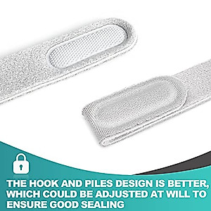 2PCS Headgear Compatible with Resmed AirFit N20 Headgear, Headgear Supplies Compatible with AirFit N20 Headgear Strap Accessories,Package Included 2PCS Headgear Straps and 4PCS Clips