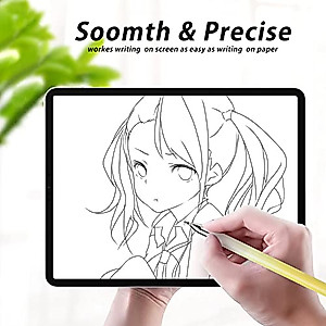 Stylus Pen (2 PCS), JAMBHALA Universal 2 in 1 Magnetic Disc Stylist Pens with Extra Replacement Tips for iPad, iPhone, Tablets, Samsung, Kindle and All Touch Screens Devices (Black/White)