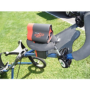 Caddie Buddy Golf Cart Mount/Holder for Laser Link Redhot, Switch Tour, RH2, Quickshot, Eagle Rangefinders.