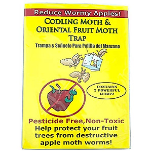 Codling Moth & Oriental Fruit Moth Trap (2 Pack, 8 Week)