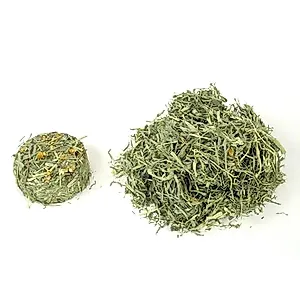 Oxbow Animal Health Harvest Hay Stacks - Western Timothy Hay with Chamomile - All Natural Hay for Rabbits, Guinea Pigs, Chinchillas, Hamsters & Gerbils - 35 oz.
