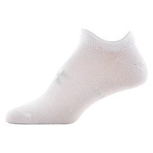 Under Armour Women''s Essential 2.0 No Show Socks, 6-Pairs, Beta Tint/Brilliance Medium, 1332943