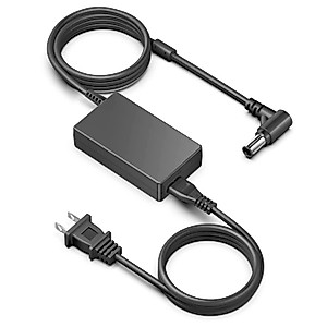 HKY 19V AC/DC Adapter Compatible with LG ADS-45FSQ-19 19040EPG-1 Ultragear 24GL600F 24GL650 24GL65B 24GN50W 24GN53A 27QN600 32QN600 34BL650 B 28MT48 28MT48VF 28MT48U 28MT48DF Monitor Power Supply
