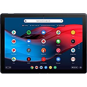 Google Pixel Slate 12.3" Touchscreen LCD Tablet w/Pen | Intel 8th Generation Core M3 | 8GB Memory | 64GB SSD | Fingerprint Reader | Chrome OS | Midnight Blue