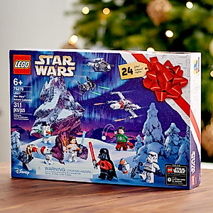 LEGO Star Wars 2020 Advent Calendar 75279 Building Kit for Kids, Fun Calendar with Star Wars Buildable Toys Plus Code to Unlock Character in Star Wars: The Skywalker Saga Game (311 Pieces)