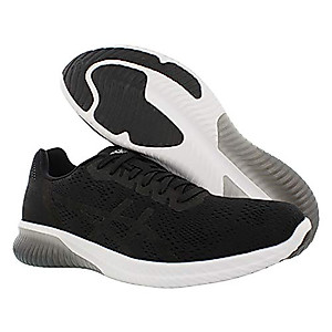 ASICS Women's Gel-Kenun MX Running Shoe, Black/Black/White, 6 M US