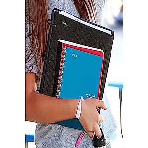 Five Star Small Spiral Notebook, 2-Subject, College Ruled Paper, Fights Ink Bleed, Water Resistant Cover, 6" x 9-1/2", 100 Sheets, Tidewater Blue (06180AA4)