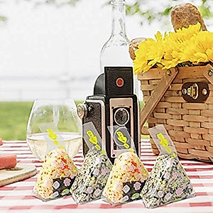 ChasBete Onigiri Mold And Wrappers Set, 2 Sushi Mold + 100 Disposable Onigiri Wrappers + Sealing Tapes For Rice Ball Maker/Onigiri Mold Wrapper