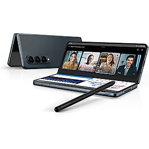 Fold 4 Pen Fold Edition Stylus S Pen Replacement for Samsung Galaxy Z Fold 4 5G Touch Screen Stylus Pen with Tips/Nibs (Black)