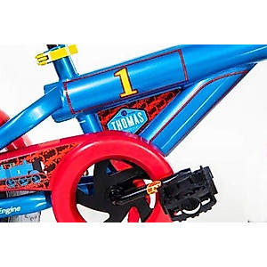 Bike Thomas The Train Boys 12 Inch Blue Red Black Coaster Brake Training Wheels