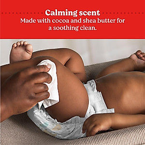 Baby Wipes, Scented, Huggies Nourish & Care Baby Diaper Wipes, 56 Count, Pack of 3 Flip-Top Packs (168 Wipes Total)